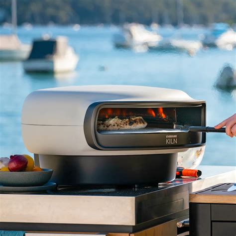 Everdure Kiln 2 Burner Pizza Oven Stone Lpg Bbqs And Outdoor