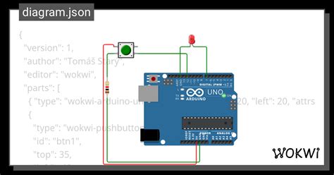 led sos wokwi esp32 stm32 arduino simulator