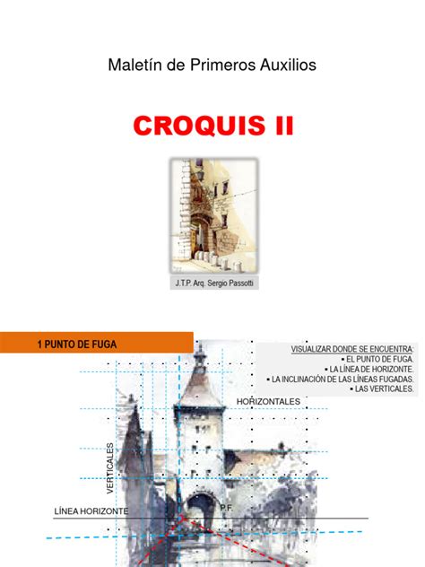 Maletín De Primeros Auxilios Croquisii Arq Passotti Pdf