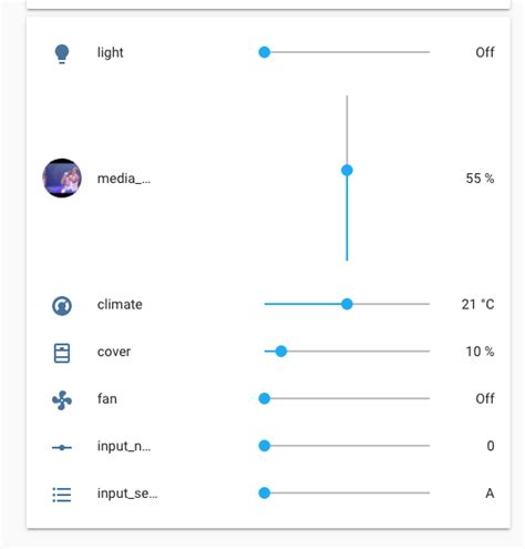 🔹 Slider Entity Row Add Sliders To Entities Cards Page 4 Dashboards And Frontend Home