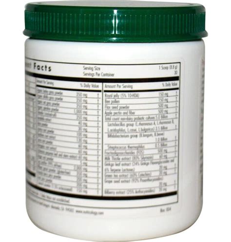 NutriCology Pro Greens With Advanced Probiotic Formula Oz Cornerstone For Natural