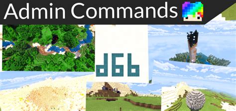 admin function commands minecraft pe mods and addons