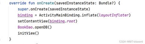 安卓kotlin实现简单图书管理系统（sqlite数据库）保姆级教程 kotlin sqlite csdn博客