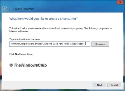 Launch Applications Folder Using A Desktop Shortcut In Windows
