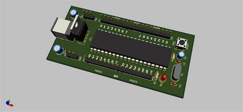 8051 Development Board V1 0 Arnab Kumar Das