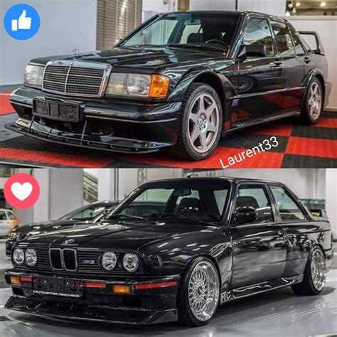 mr downshift mercedes benz 190e cosworth vs bmw m3 e30