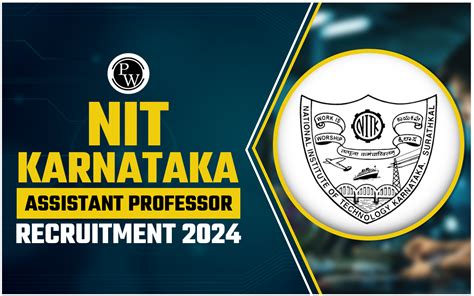 Nit Karnataka Assistant Professor Recruitment 2024 Apply Online