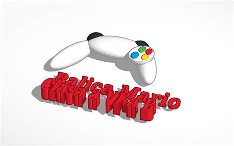 3d Design Playstation Tinkercad