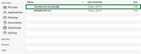 How To Install An Ssl Certificate On Mac Os Servers Helpdesk