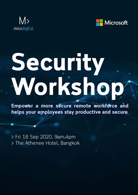 Microsoft Security Workshop Eventpop Eventpop