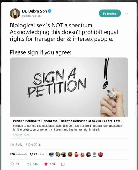 Biological Sex Is Not A Spectrum Dr Soh Religio Political Talk Rpt