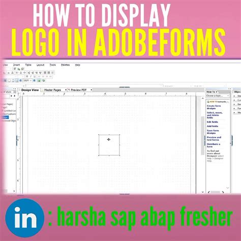 How To Display Logo In Adobeforms In Sap Abap Abap Abaptutorial Saplearnercommunity Youtube