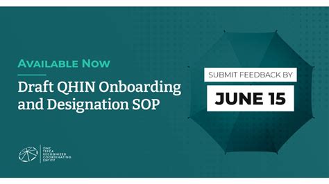 The Sequoia Project Releases Draft Qhin Onboarding And Designation Standard Operating Procedures