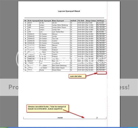 Tutorial Active Report Bagian 4 Membuat Report Tanpa Database Coding4evers Blog