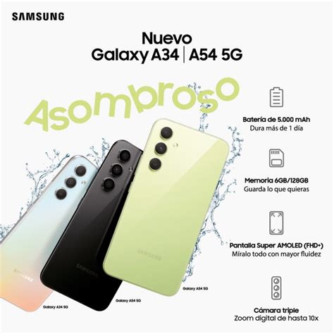 Ya Están Disponibles En Preventa Los Nuevos Galaxy A54 Y A34 En
