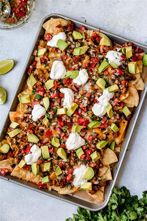 Easy Ground Beef Nachos Recipe