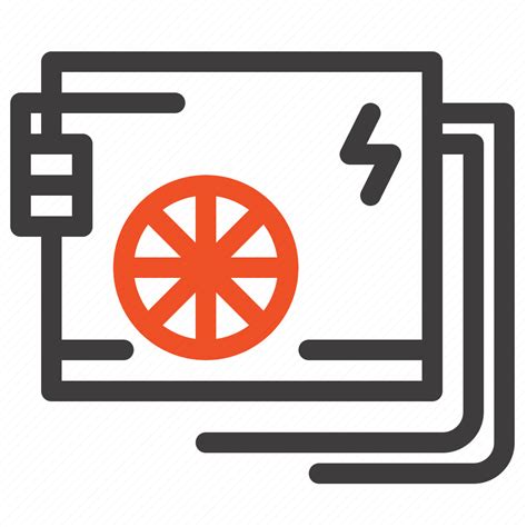Ac Computer Part Power Supply Icon Download On Iconfinder