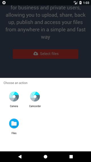 Android Intent Filter For Choose An Action Stack Overflow
