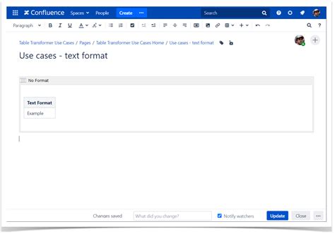 Advanced Table Cells Formatting