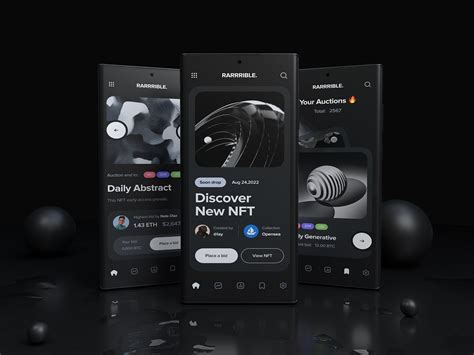 Nft Marketplace App Concept By Lay Uxui And Branding On Dribbble