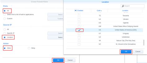 Synology Firewall Geoip Blocking Packages And Dsm Features Xpenology Community
