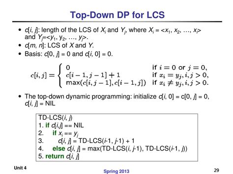 Ppt Unit 4 Dynamic Programming Powerpoint Presentation Free
