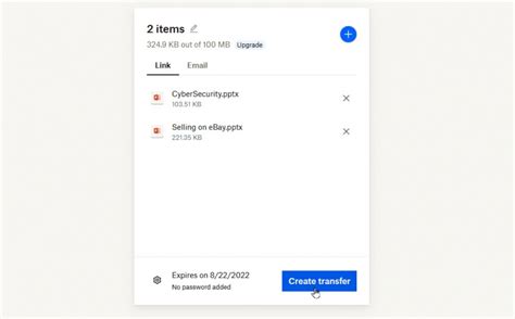 How To Use Dropbox Transfer To Securely Share Files With Other People TechRepublic