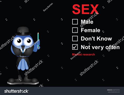 Sex Market Research Questionnaire On Black Stock Illustration 469757372