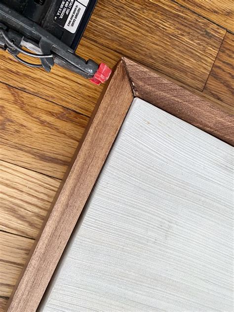 Easy DIY Canvas Frame Made By Carli