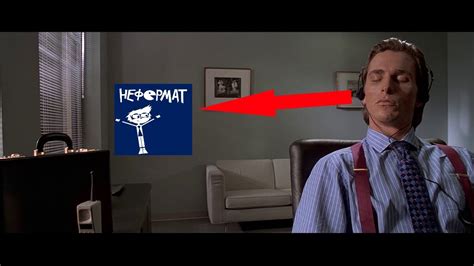 Американский Психопат но включили песни из заставок Сашки Есина Харуд студия Youtube