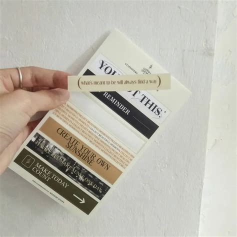 Message Strips Waterproof Kiss Cut 1 Pc Lazada Ph