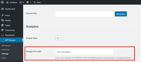How To Configure Analytics In Wp Popups Wp Popups Documentation