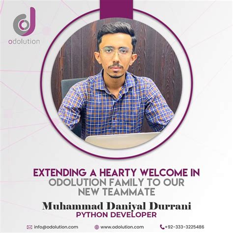 Odolution On Linkedin Odolution Welcome Newteammate