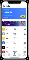 Cryptocurrency App Flutter UI Kit By Mbagozpel Codester