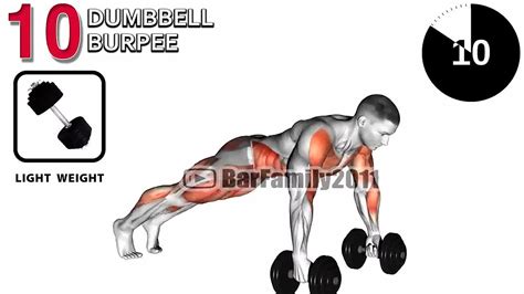 10 Лучших Упражнений с Гантелями для наращивания Мышц Дома 10 Best Dumbbell Exercises For
