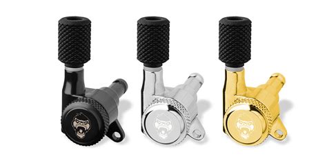 7 String Set Locking Tuners Guitar Machine Heads Bavarian Barrel