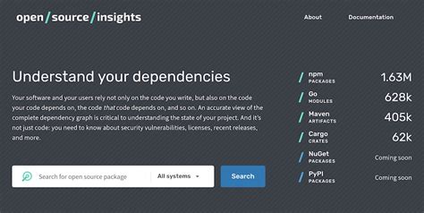 แนะนำ Open Source Insights Project