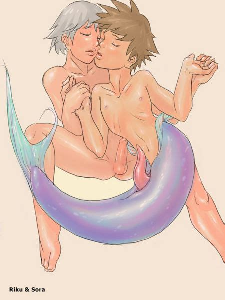 Rule 34 2boys Balls Gay Kingdom Hearts Male Male Only Merfolk Merman