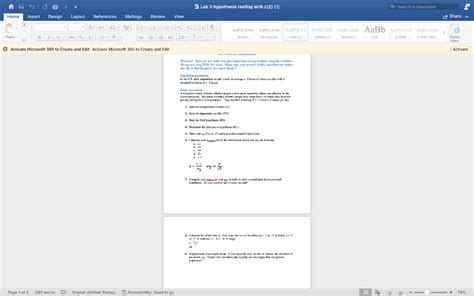 X Activate Microsoft 365 To Create And Edit Chegg Com