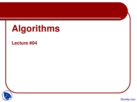 2 Dimension Maxima Revisited Algorithm Lecture Slides Docsity