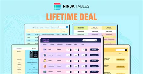 Ninja Tables Ltd Grab It Fast