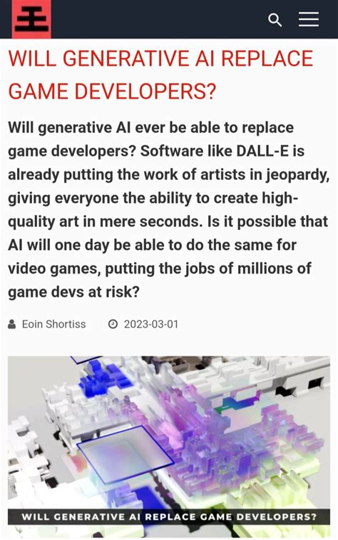 Eoin Shortiss On Linkedin Chatgpt Gaming Gamedevelopers Ai