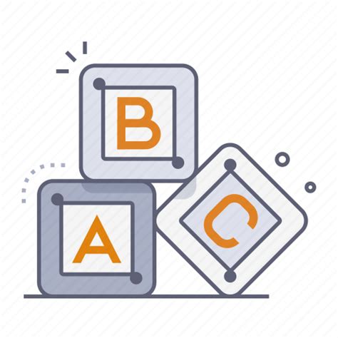 Abc Blocks Alphabet Kindergarten Toy School Education Icon Download On Iconfinder