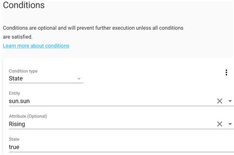 Automation For Lights Off Whe Sun Is Above Horizon And Rising Configuration Home Assistant