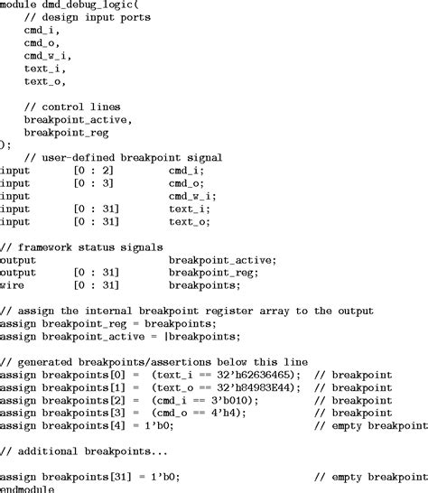 Figure 4 From High Level Abstractions And Modular Debugging For Fpga Design Validation