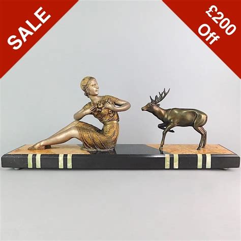 Chiparus Spelter Group Sheryls Art Deco Emporium