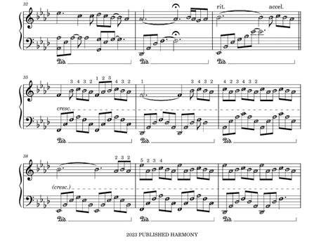Nuvole Bianche White Clouds Ludovico Einaudi Piano Sheet Music Score