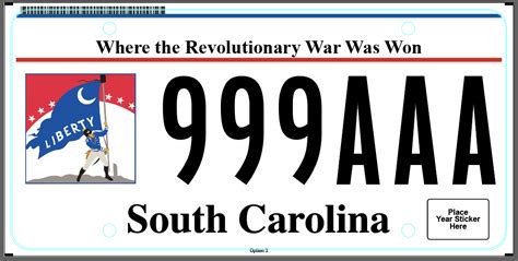 Revolutionary New Sc License Plate To Be Issued In 2026 Scdmv