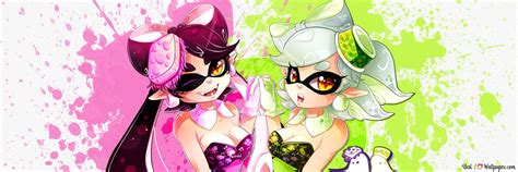 Splatoon 2 Squid Sisters Callie And Marie 4k Wallpaper Download
