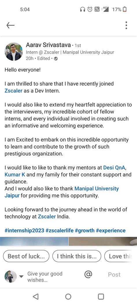 coding interview internship microsoft work success zscaler kumar k karan